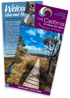 Official website for the Catlins, New Zealand